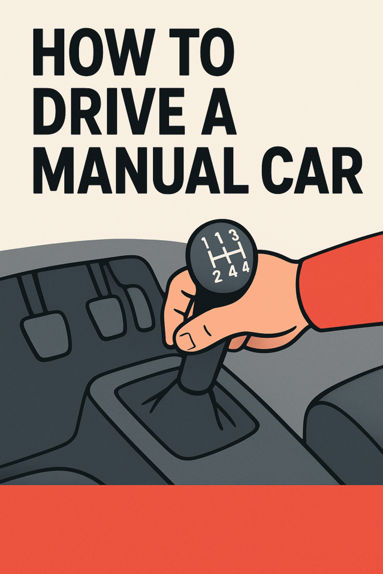 How to Drive a Manual Car (Stick Shift): Step-by-Step Beginner’s Guide ...